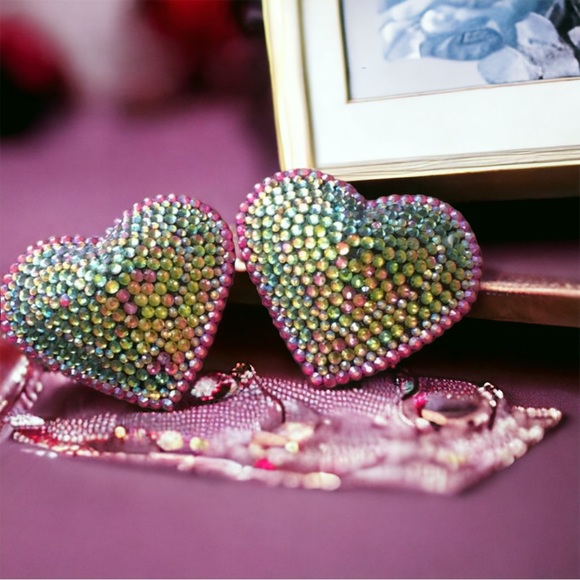 Handmade | Jewelry | Handmade Rhinestone 3d Printed Burlesque Dancer ...